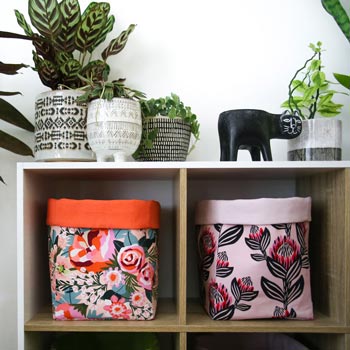 Buy Reversible Storage Baskets | Cheerful Shelf Organisation