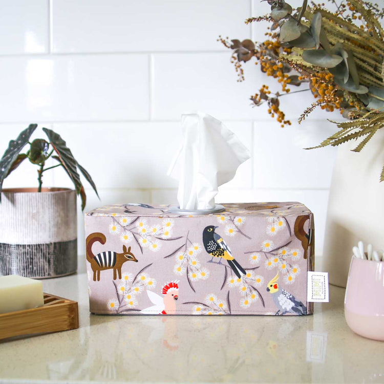 Buy Tissue Box Cover Australian Animals | Wildlife Friends – MIMI ...