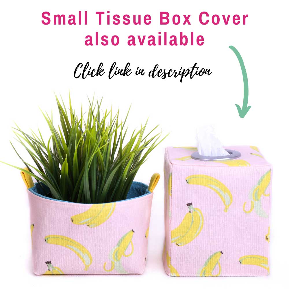 Buy Small Storage Basket Quirky| Banana Tropical Decor