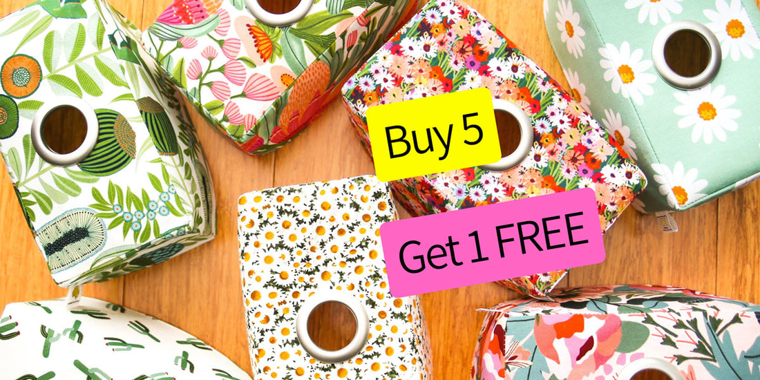 Cube Storage Baskets & Tissue Box Covers | MIMI Handmade – MIMI ...
